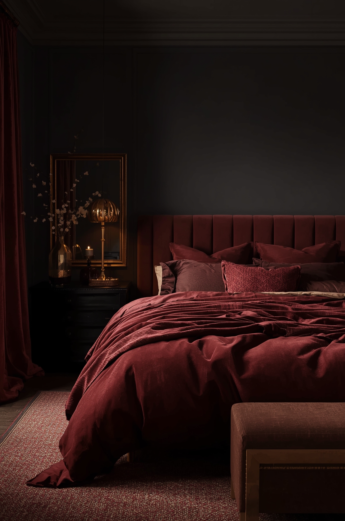 19 Shades of Dark and Moody Bedroom Ideas - Vidolve