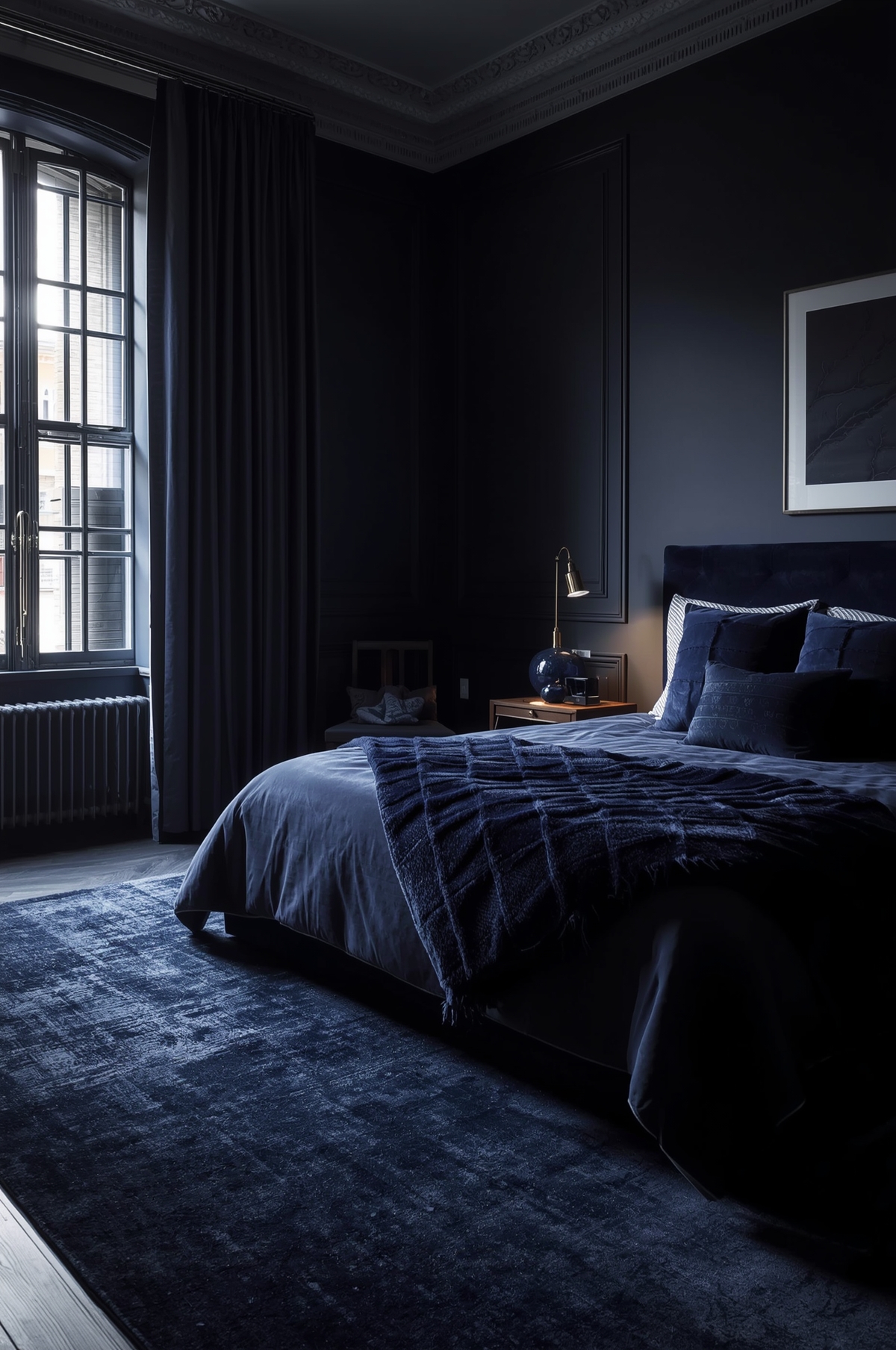 19 Shades of Dark and Moody Bedroom Ideas - Vidolve