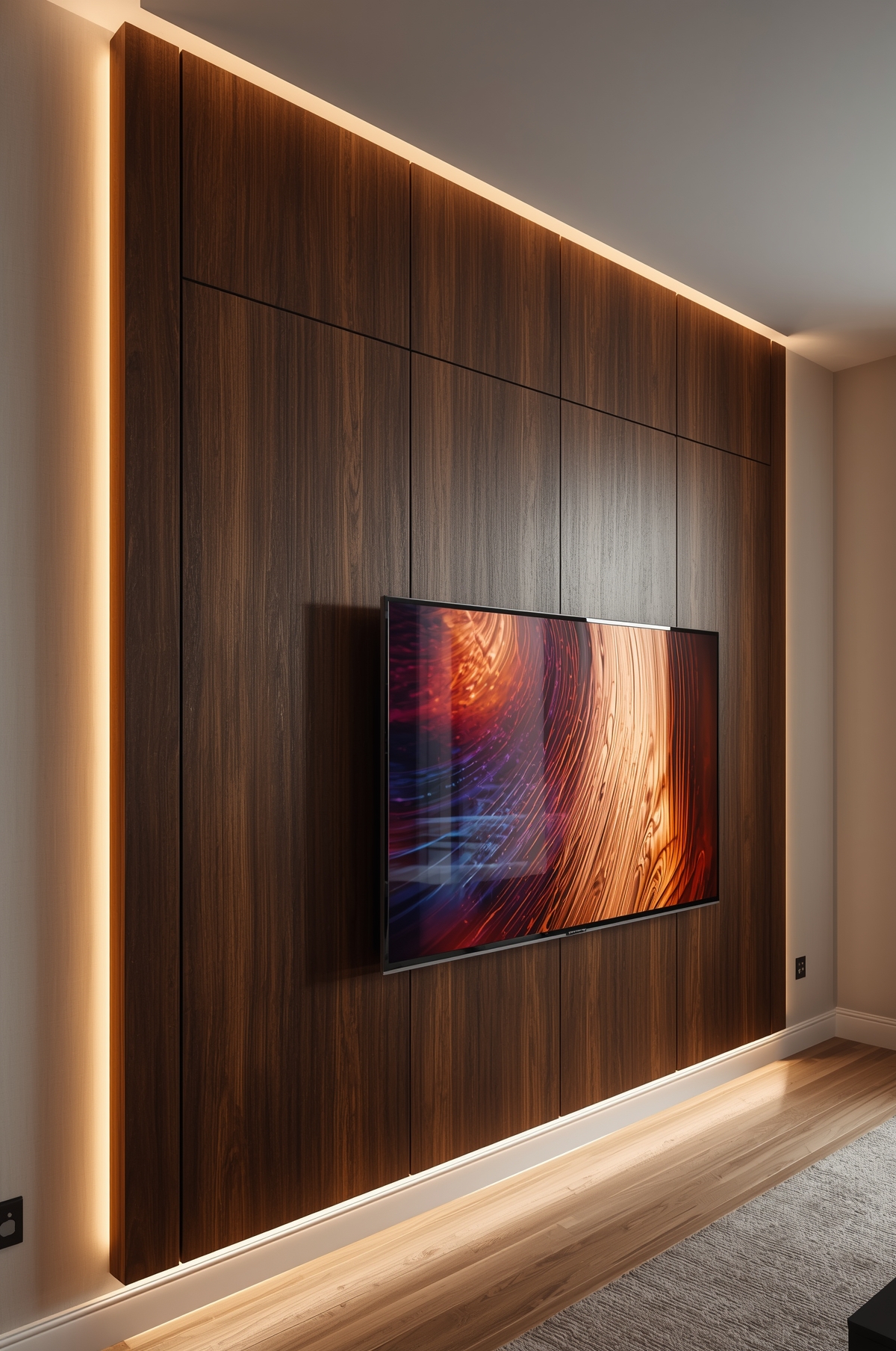 19 Modern Luxury TV Wall Ideas for 2025 - Vidolve