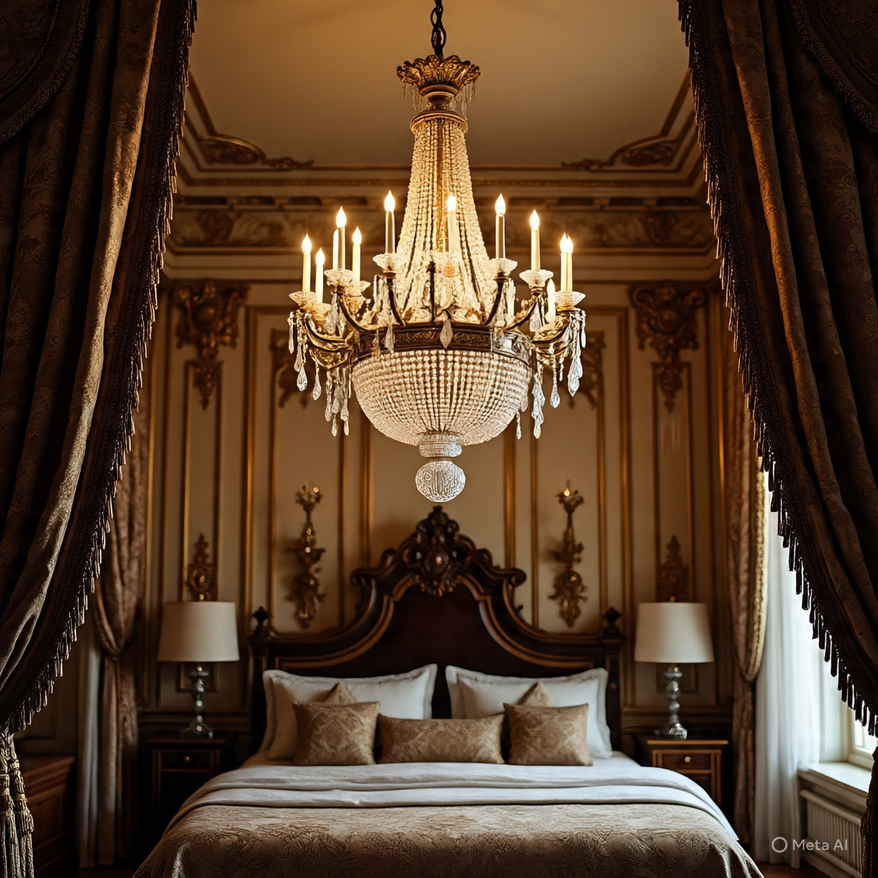12 Royal Bedrooms: Interior Layouts that Feel like Palaces - Vidolve