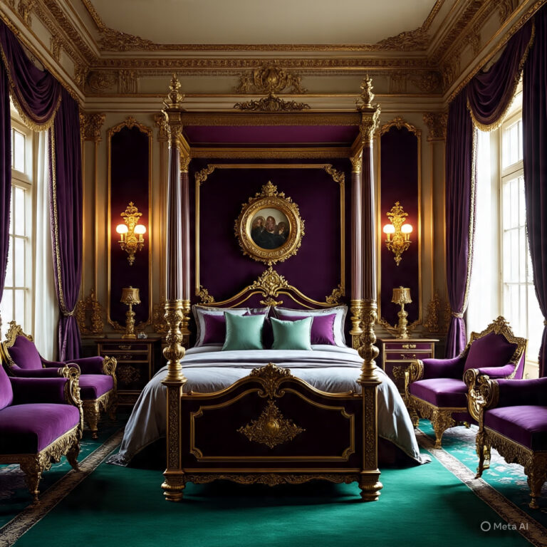 12 Royal Bedrooms: Interior Layouts that Feel like Palaces - Vidolve