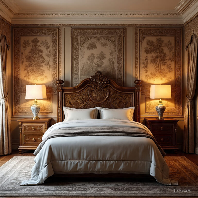 12 Royal Bedrooms: Interior Layouts that Feel like Palaces - Vidolve