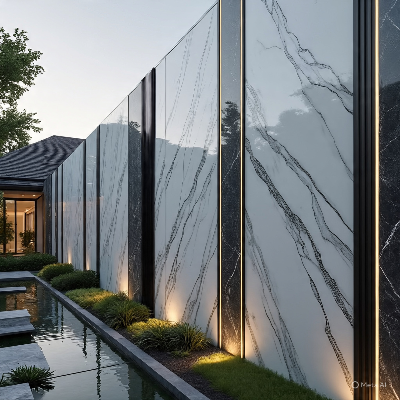 Top 22 Modern & Luxury Boundary Wall Designs in 2025 - Vidolve