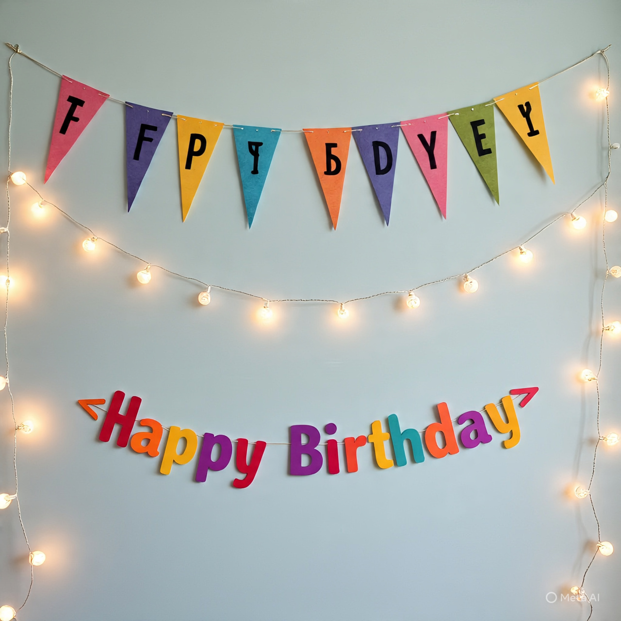 22 Simple Wall Birthday Decoration Ideas at Home - Vidolve